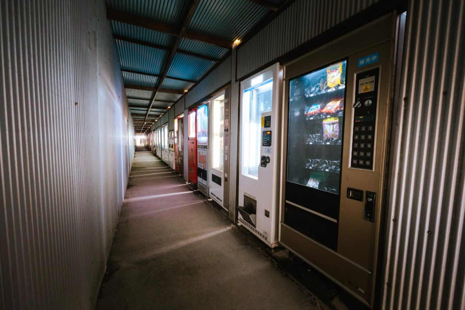 Japan's Vending Machine Park Paradise: Used Tire Mart Sagamihara Store